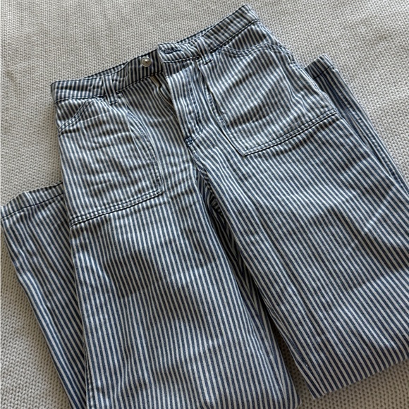 Divided | Pants & Jumpsuits | Striped Blue And White Pants | Poshmark